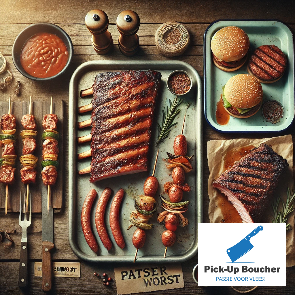 bbq pakket varken deluxe: alles voor vleesliefhebbers - Pick-Up Boucher